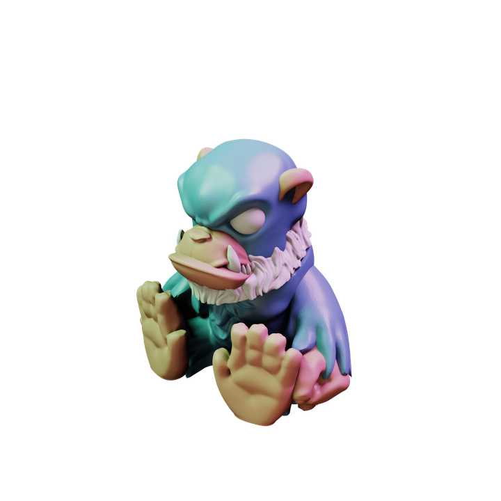 3D Printable Yeti fidget by Crosslances