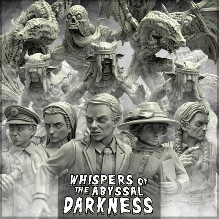 3D Printable Spectral Hunter - Whispers of the Abyssal Darkness by ...