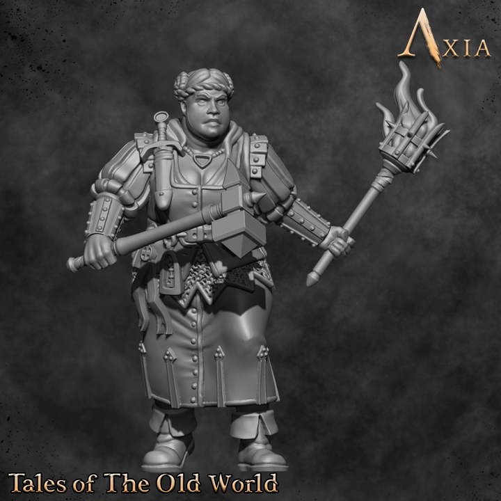 3D Printable NAX037 Zealot 4 by Axia - Tales of the Old World