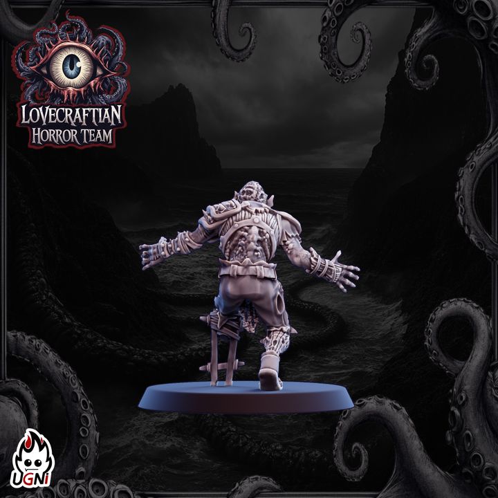 Téléchargement Zombie #05 - Lovecraftian Horror Team par UGNI Miniatures