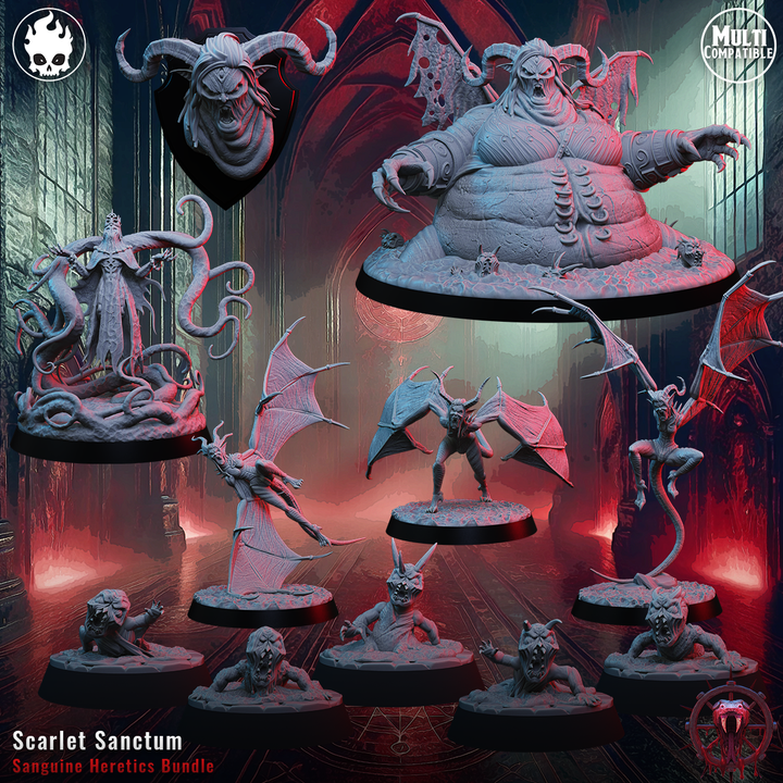 3D Printable Blood Spawn by Fleshcraft Studio