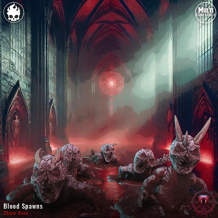 3D Printable Blood Spawn by Fleshcraft Studio