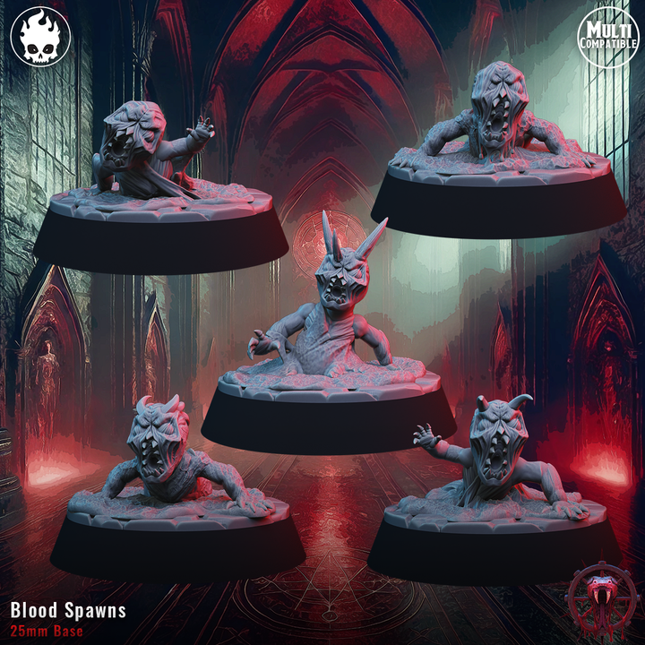 3D Printable Blood Spawn by Fleshcraft Studio