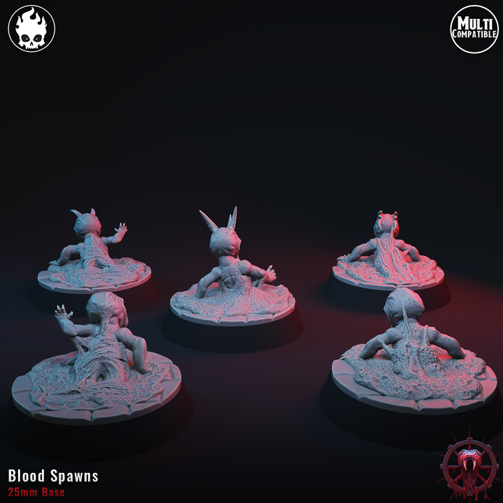 3D Printable Blood Spawn by Fleshcraft Studio