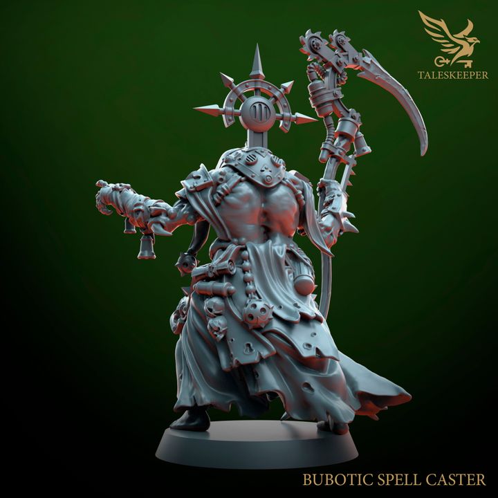 3D Printable BUBOTIC SPELL CASTER (November) by Tales Keeper