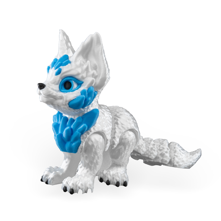 3D Printable Glacial Fox by Stlflix