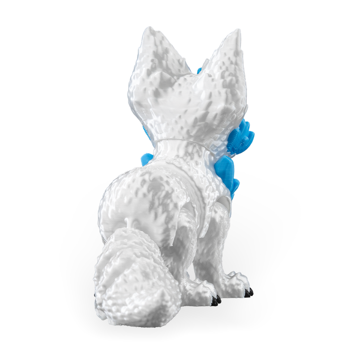 3D Printable Glacial Fox by Stlflix