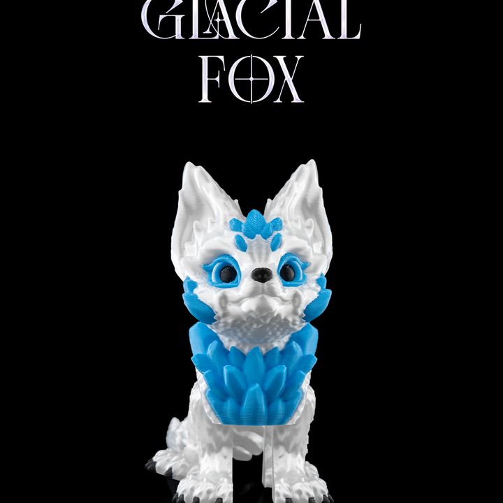 3D Printable Glacial Fox by Stlflix