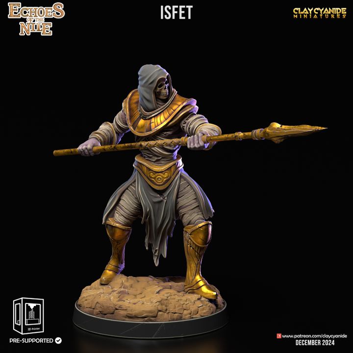 3D Printable Isfet by Clay Cyanide Miniatures