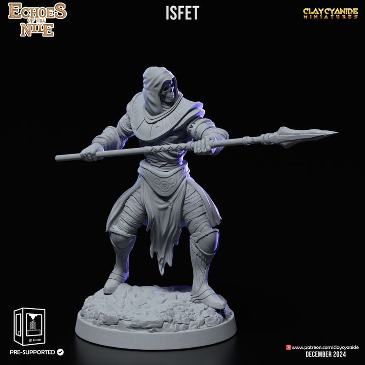 3D Printable Isfet by Clay Cyanide Miniatures