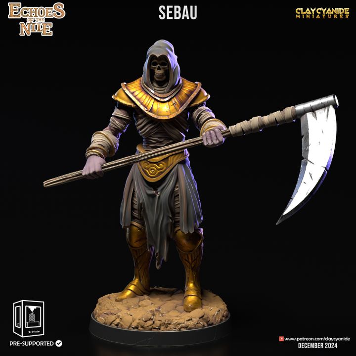 3D Printable Sebau by Clay Cyanide Miniatures