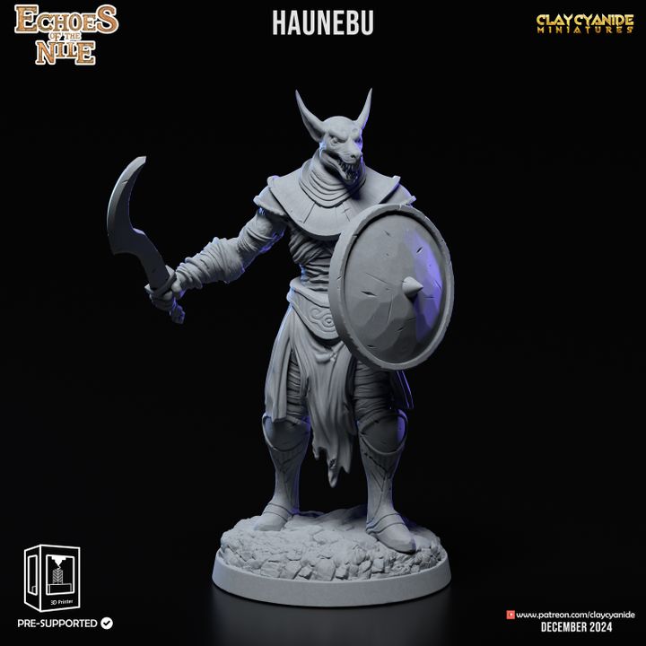 3D Printable Echoes of the Nile by Clay Cyanide Miniatures