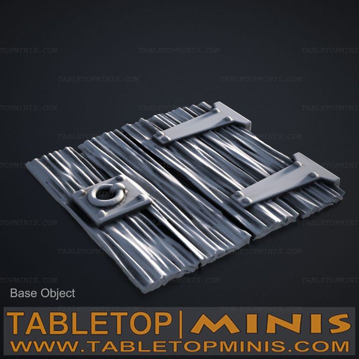 3D Printable Hatch by TableTopMinis