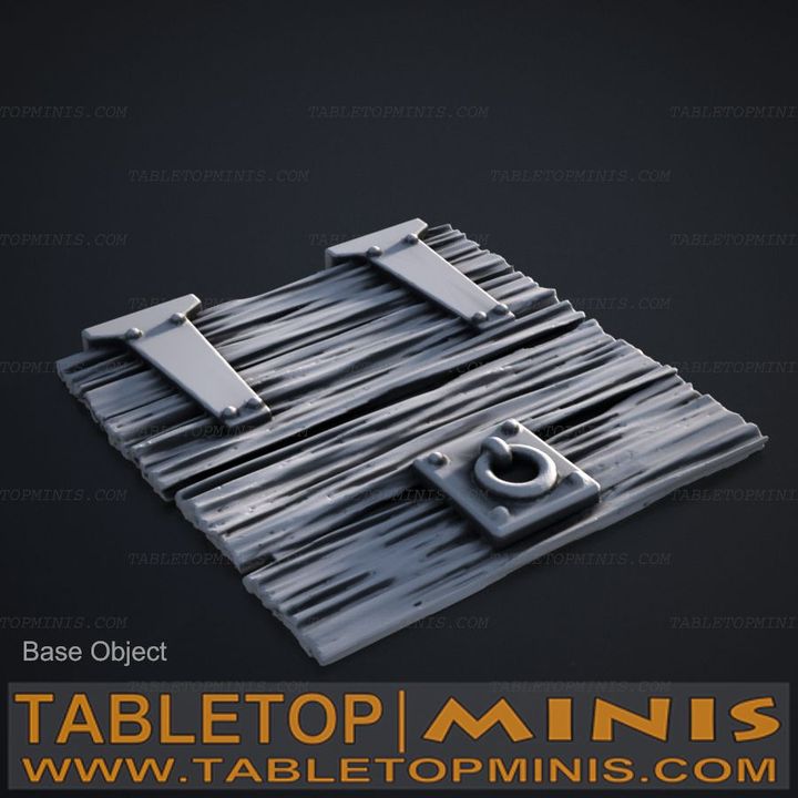 3D Printable Hatch by TableTopMinis