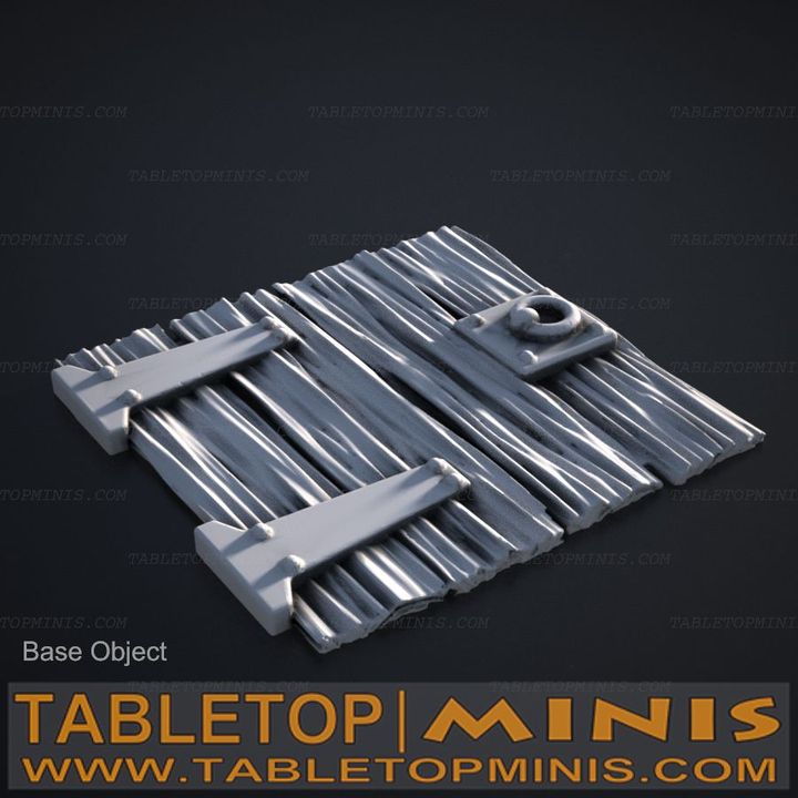 3D Printable Hatch by TableTopMinis