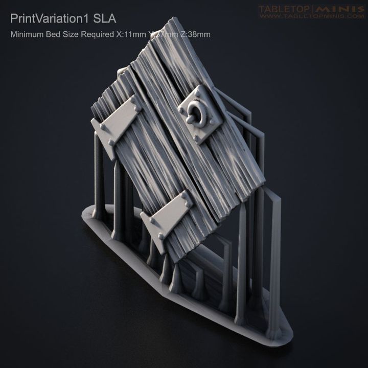 3D Printable Hatch by TableTopMinis