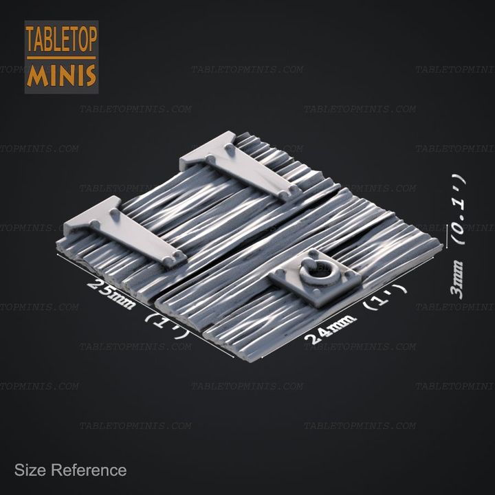 3D Printable Hatch by TableTopMinis