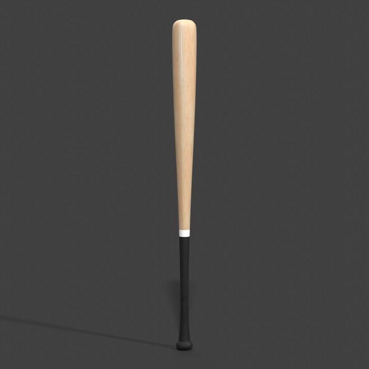 3D Printable baseball bat John by Meo To