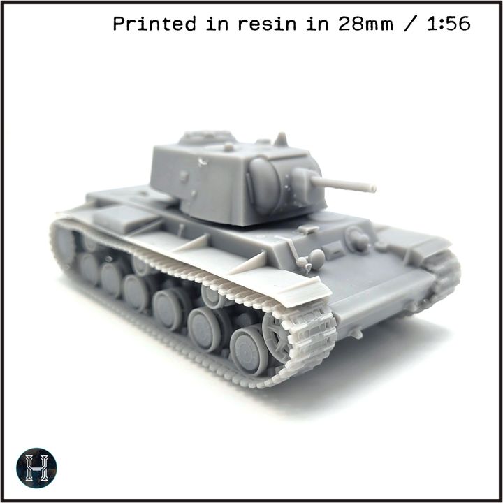3D Printable KV-1 M1940 - Soviet army WW2 Second World East front ...