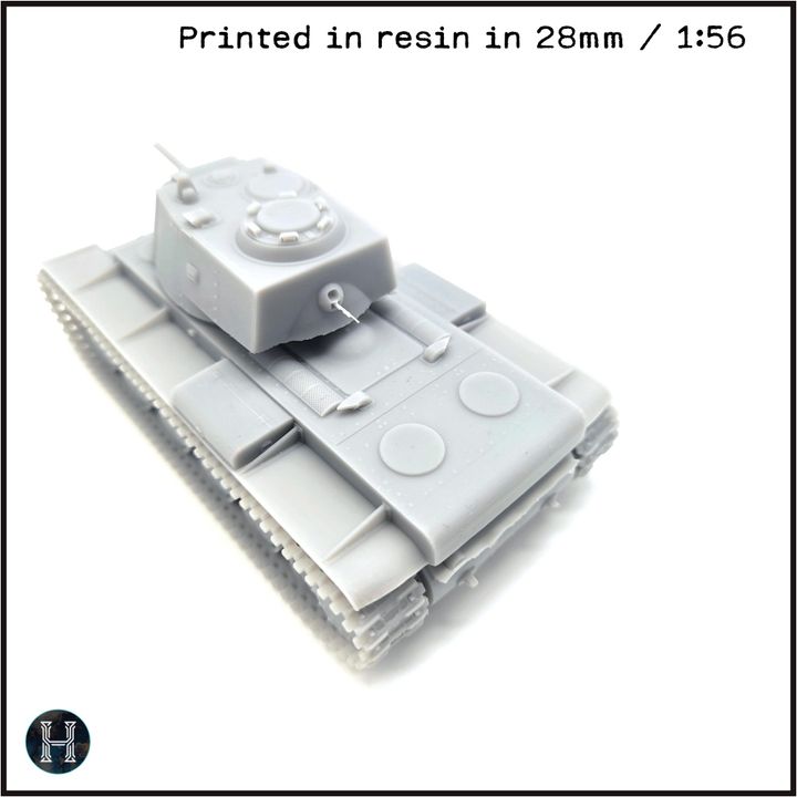 3D Printable KV-1 M1940 - Soviet army WW2 Second World East front ...