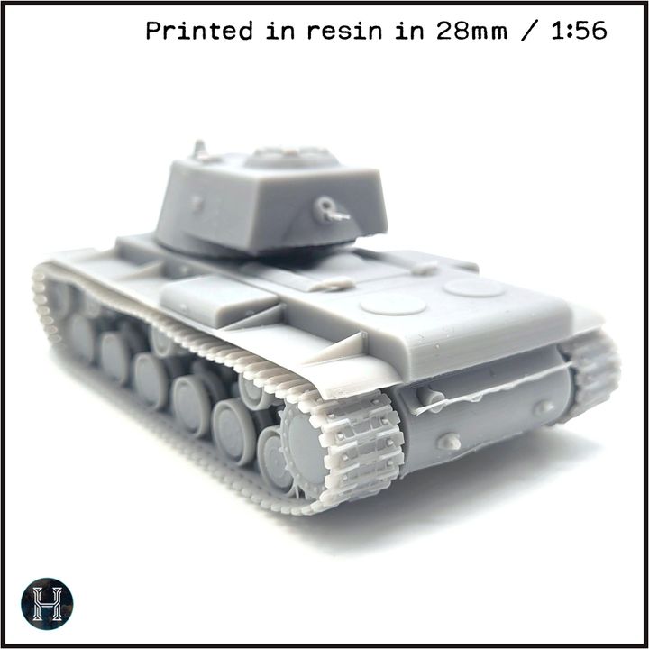 3D Printable KV-1 M1940 - Soviet army WW2 Second World East front ...