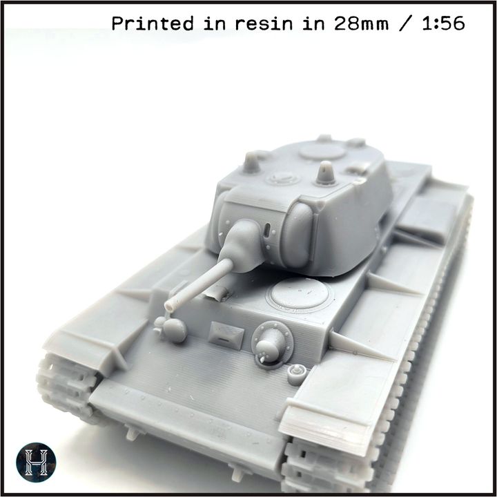 3D Printable KV-1 M1940 - Soviet army WW2 Second World East front ...