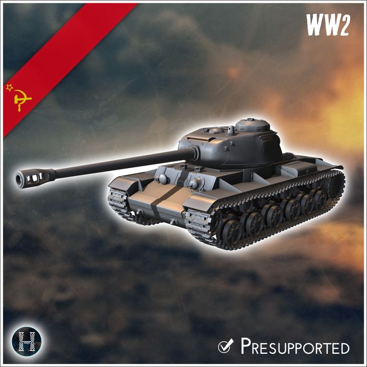 3D Printable KV-122 - Soviet army WW2 Second World East front Ostfront ...