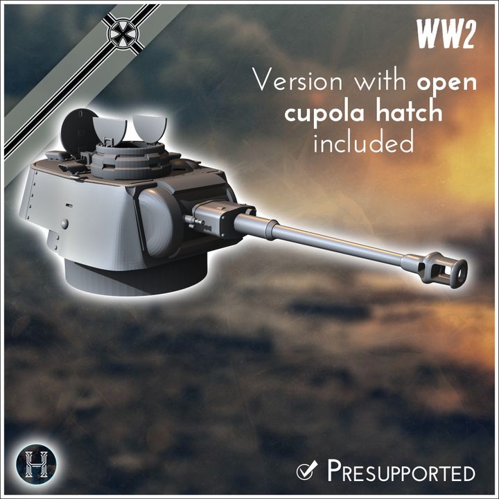 3D Printable KV-IB 755(r) 1942 7.5cm Kwk 40L-43 Panzerkampfwagen ...