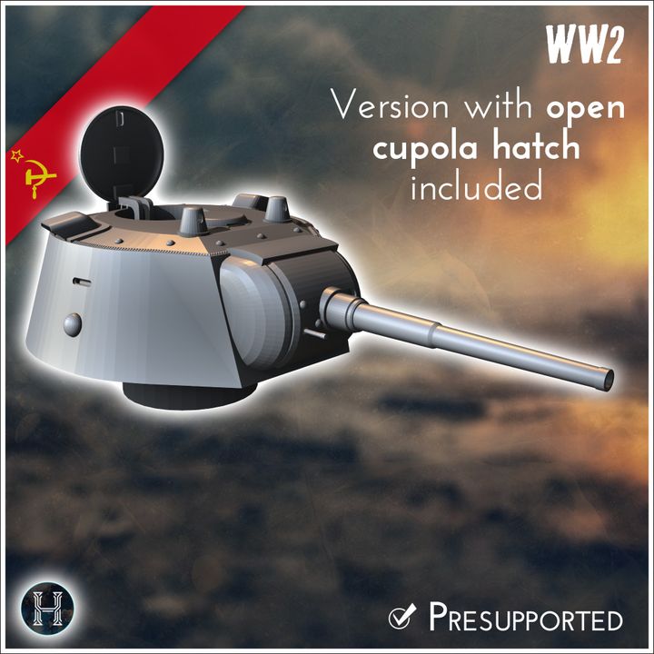 3D Printable SMK (late) - Soviet army WW2 Second World East front ...