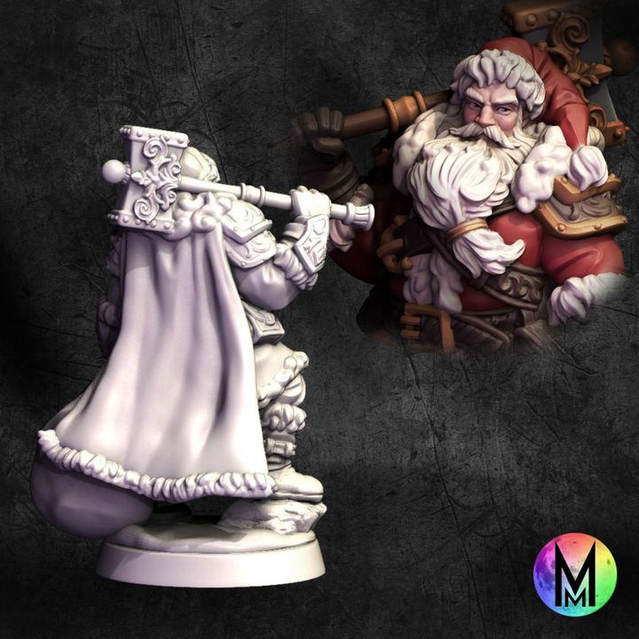 3D Printable Christmas Set (Holiday Heralds - 6 christmas models ...