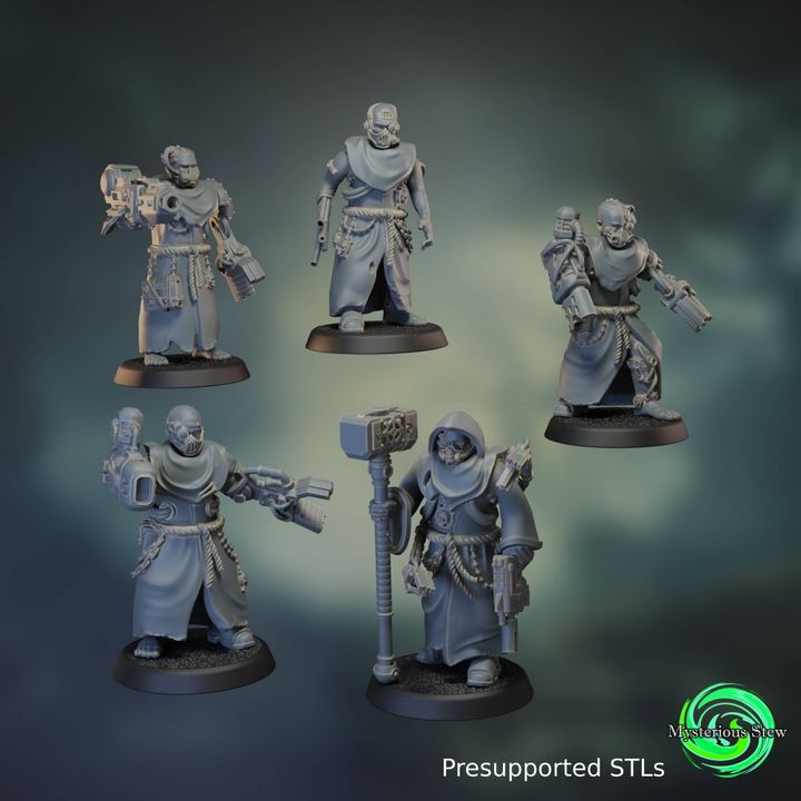 3D Printable Lobotomized Workforce by Mysterious Stew