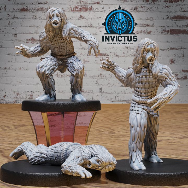 3D Printable Experiment N113 Set / Telepathy Creature / Mind Master ...