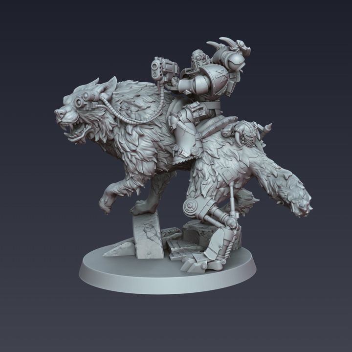3D Printable StormWolf Rider 2 by Ysem