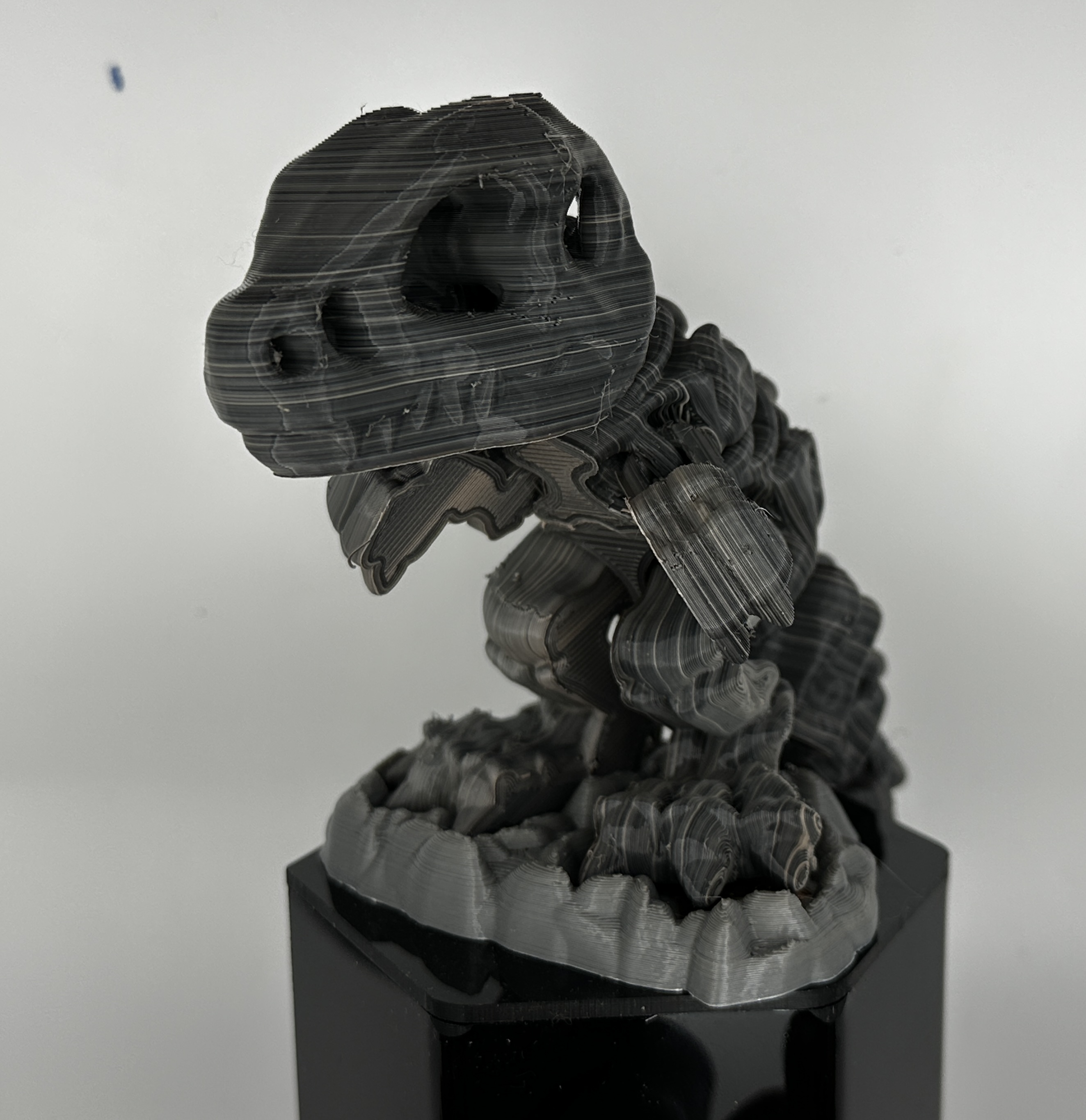 3D Printable Tiny Skeleton T-Rex by Cinderwing3D