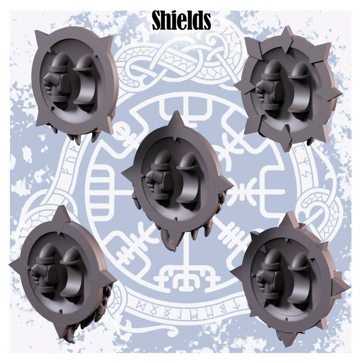 3D Printable Small Shields by Sergeant Hammer