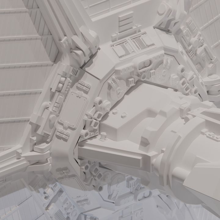 3D Printable star wars tie wing by MACH