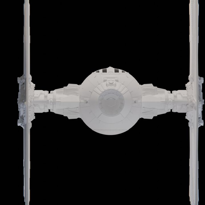 3D Printable star wars tie wing by MACH