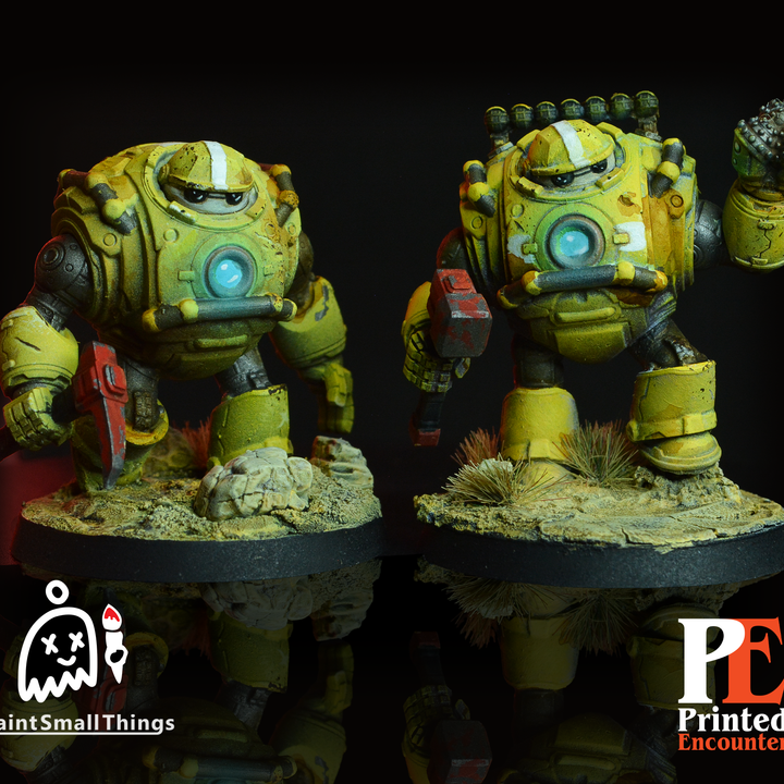 3D Print of Ball Bot - Industrial Parts by iPaintSmallThings