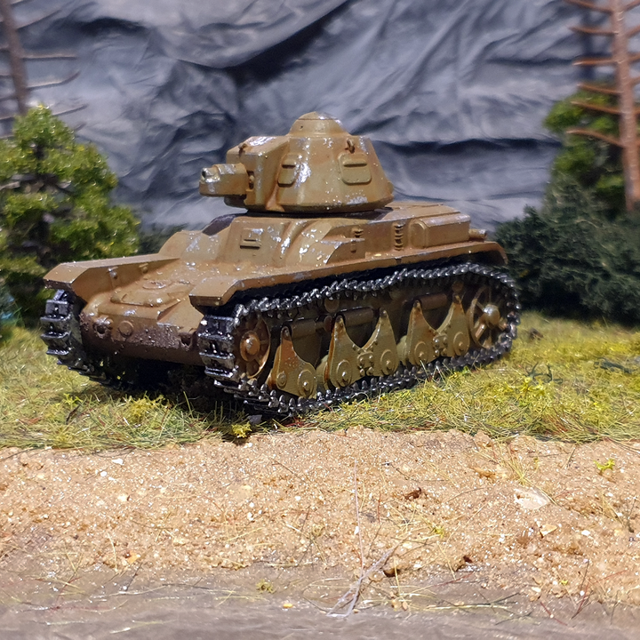 3D Printable R35 French Light Tank - 1:56 scale by Culverin Models