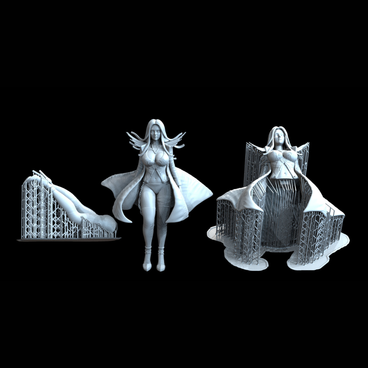 3D Printable Vampire | STL Figure for 3D Printing by Tatiana Klein Studio