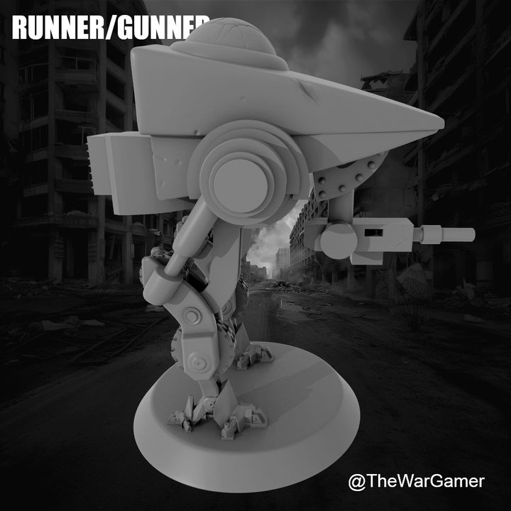 3D Printable Runner/Gunner by The WarGamer