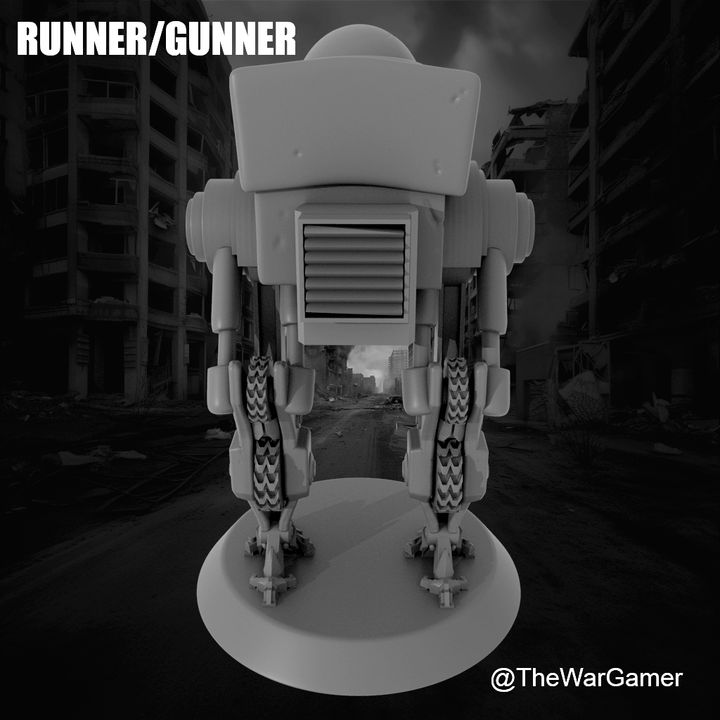 3D Printable Runner/Gunner by The WarGamer