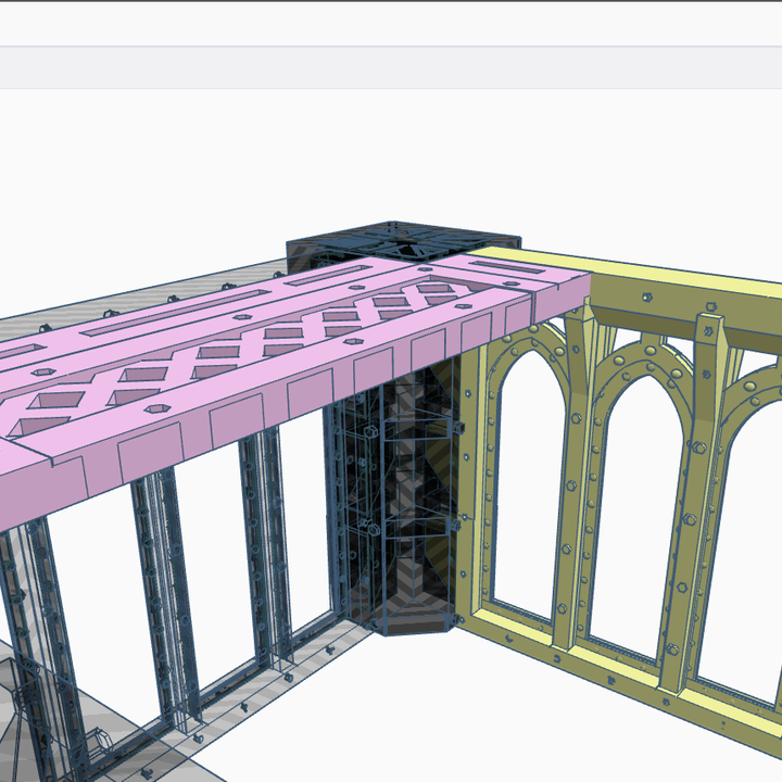 3D Printable boarding actions inlay walk ways pack 01 by Crea'Tim Michiels