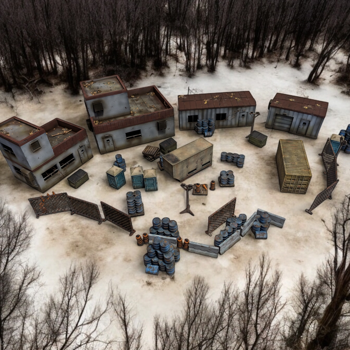 3D Printable The Compound by Vanguard Terrain