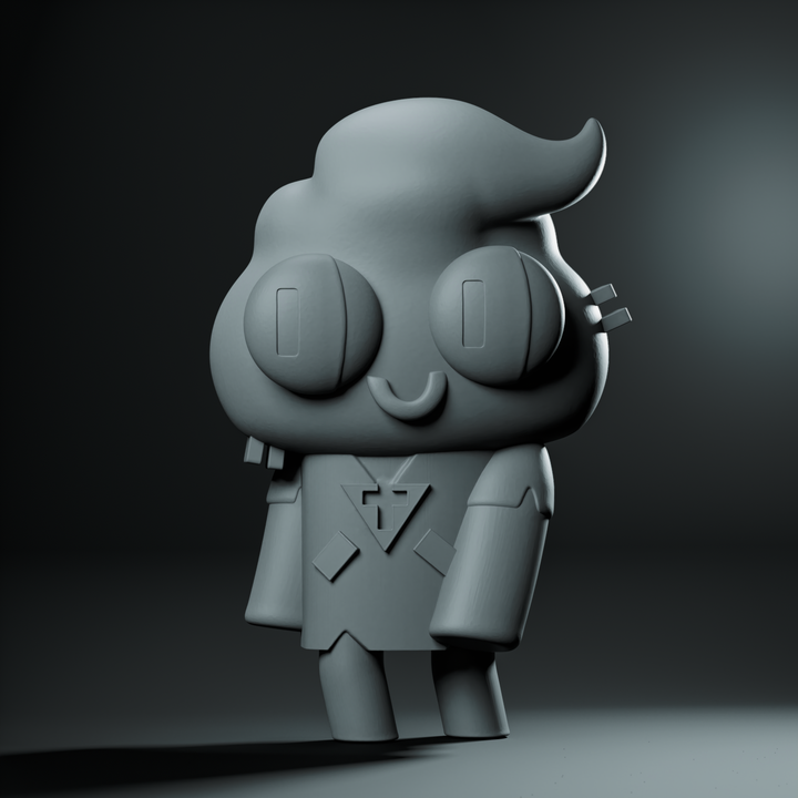 3D Printable Poop Initiate (2 variants), Cult of the Lamb Miniature ...