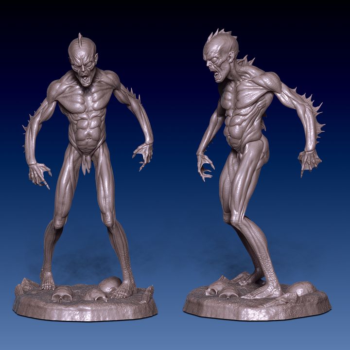 3D Printable Drowner the witcher 3 by Denis
