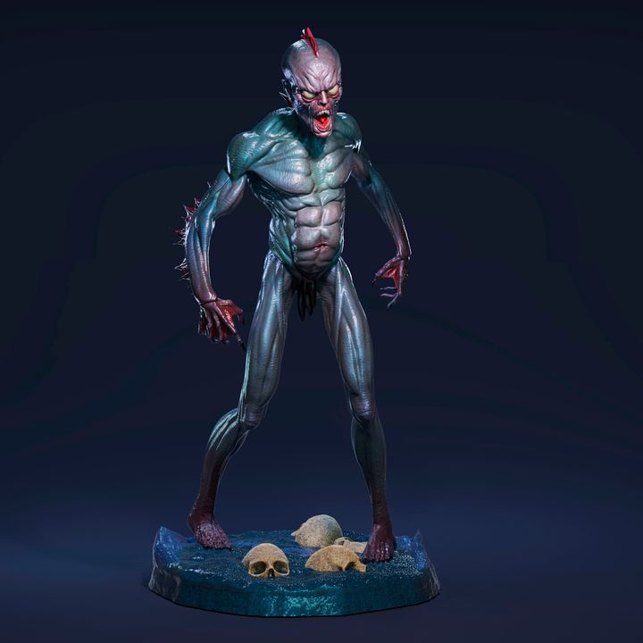 3D Printable Drowner the witcher 3 by Denis