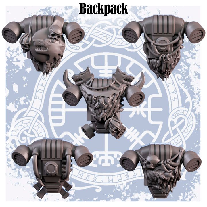 3D Printable Backpack by Sergeant Hammer