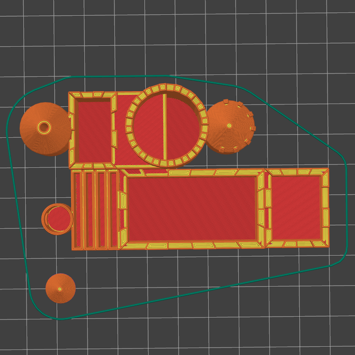 3D Printable Castle storage by oz tzemach