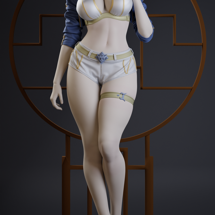 3D Printable Genshin Impact Yura by JM HE